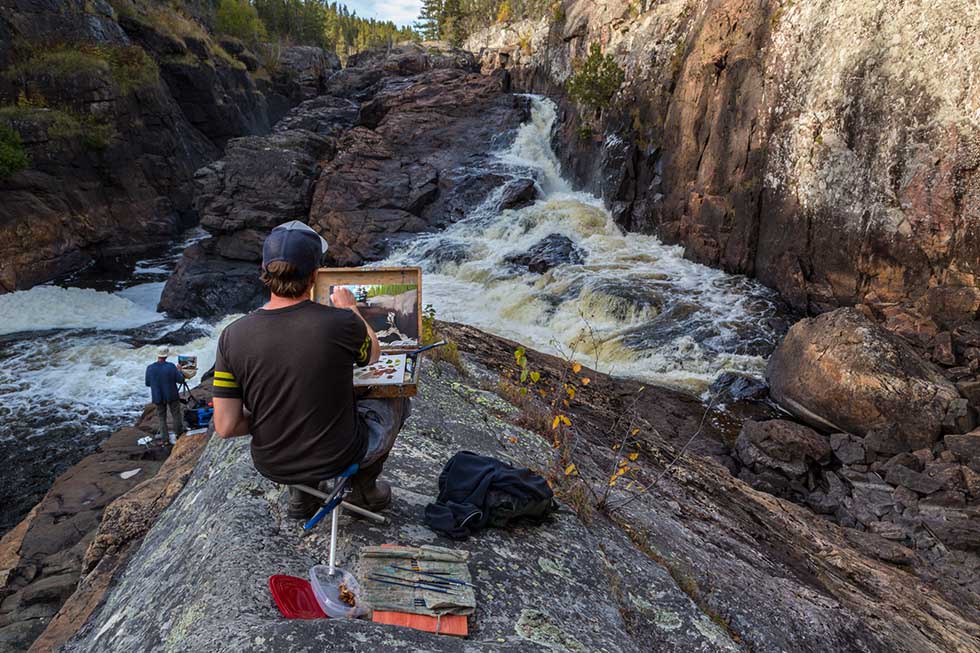 Into Plein Air – Exploring Algoma’s Montreal River | Escarpment Magazine